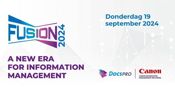 Klantendag: FUSION 2024 - Docspro